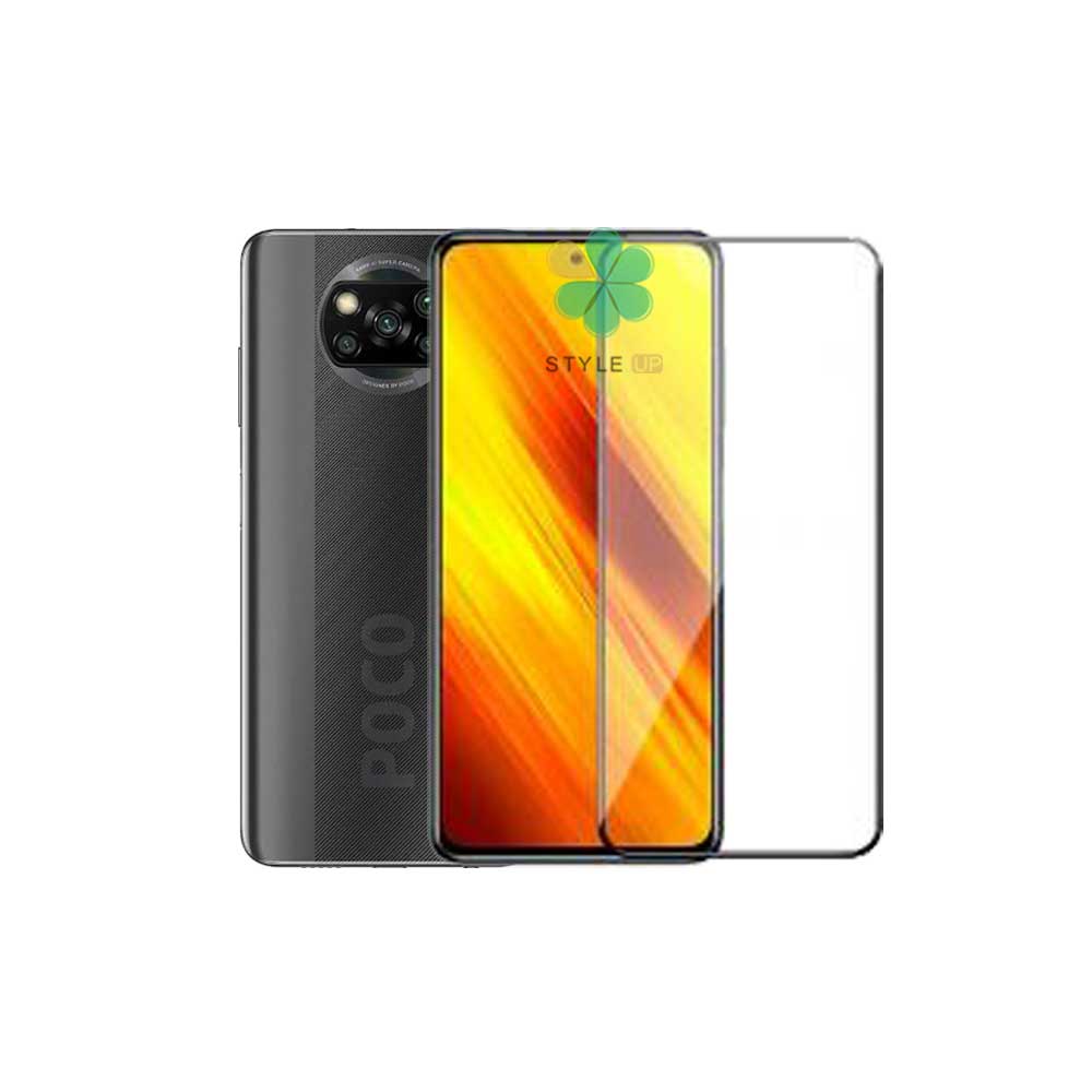 گلس محافظ صفحه گوشی شیائومی Xiaomi Poco X3 Buff 5d استایل آپ