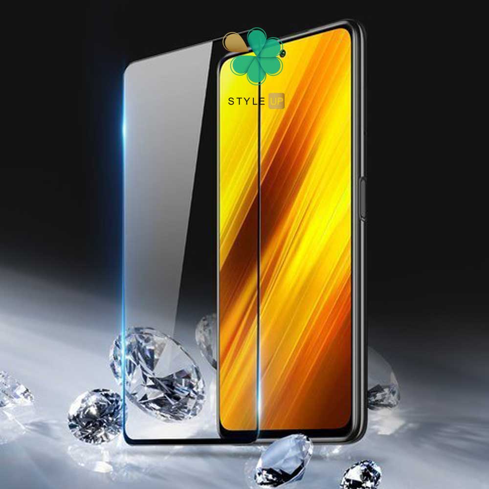 گلس فول گوشی شیائومی Xiaomi Poco X3 مدل Hd Plus استایل آپ