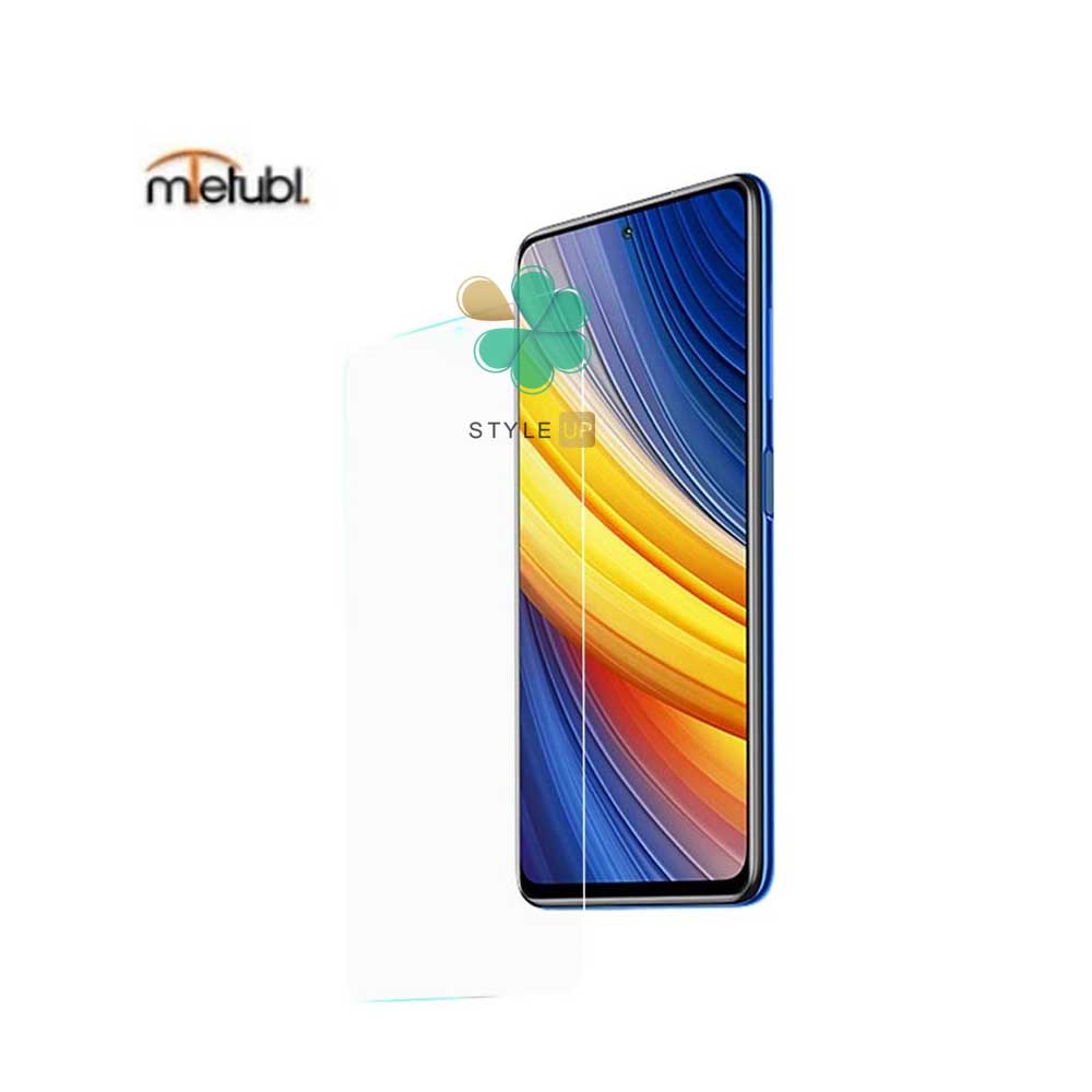 گلس دور تراش بدون حاشیه میتوبل گوشی شیائومی Poco X3 Pro استایل آپ