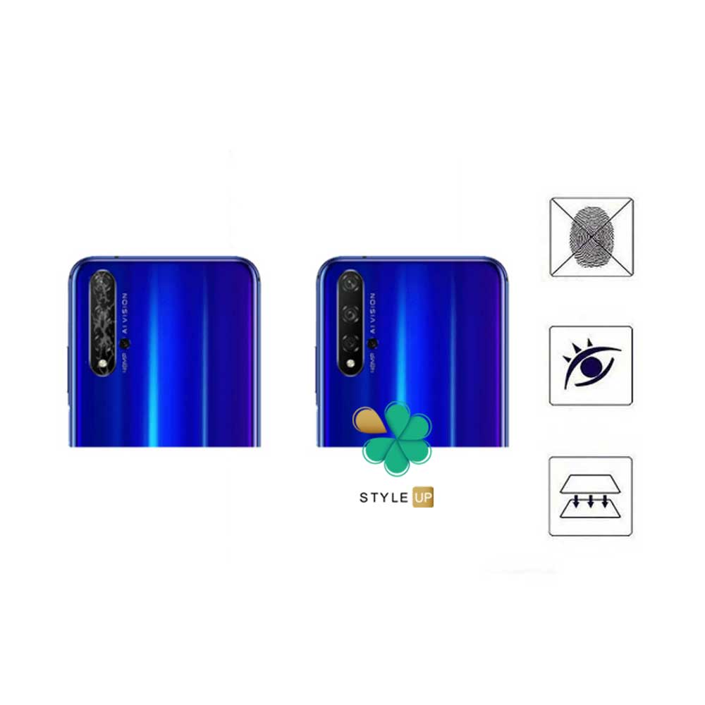 محافظ لنز نانو سرامیک گوشی هواوی Huawei Nova 5t استایل آپ