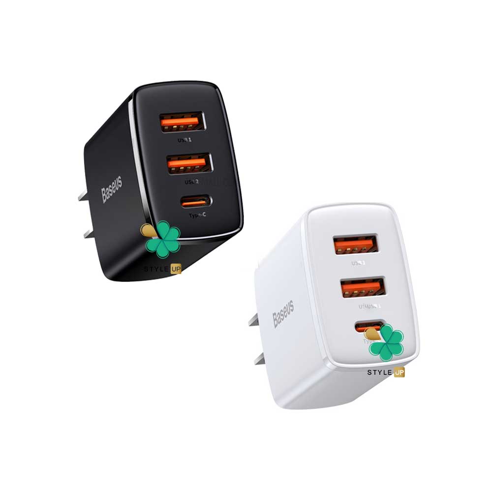 آداپتور شارژر هوشمند بیسوس Compact 30W CCXJ-E01 | استایل آپ