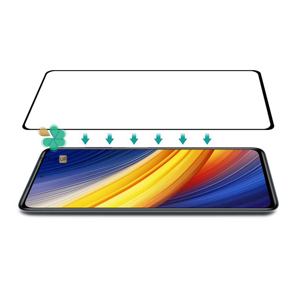 گلس محافظ صفحه گوشی شیائومی Poco X3 Pro Buff 5d استایل آپ
