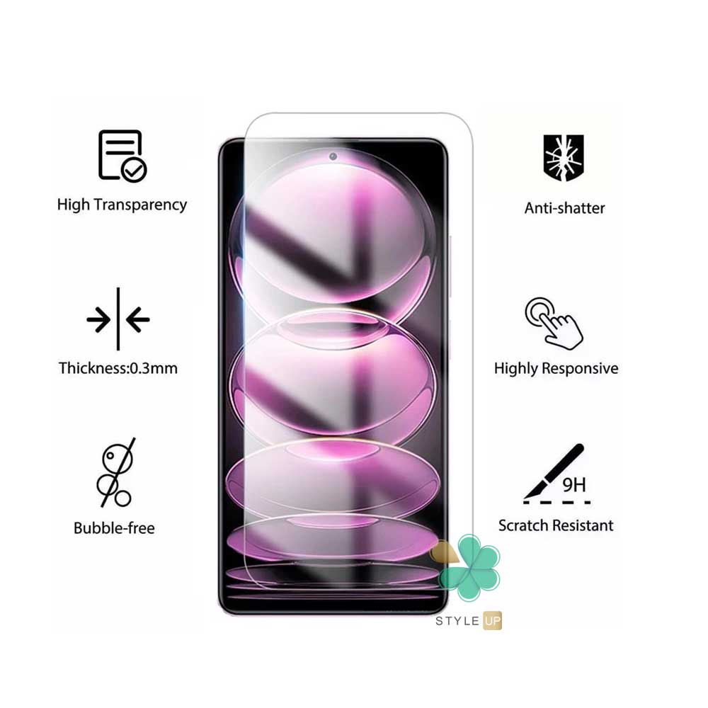خرید محافظ صفحه گلس گوشی شیائومی Xiaomi Redmi Note 12 Pro Plus استایل آپ