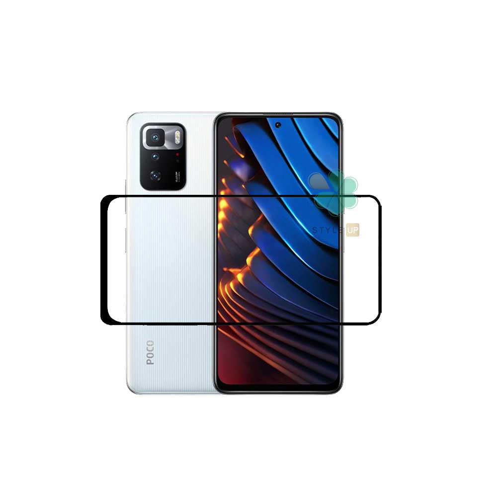 گلس گوشی شیائومی Xiaomi Poco X3 Gt تمام صفحه Super D استایل آپ