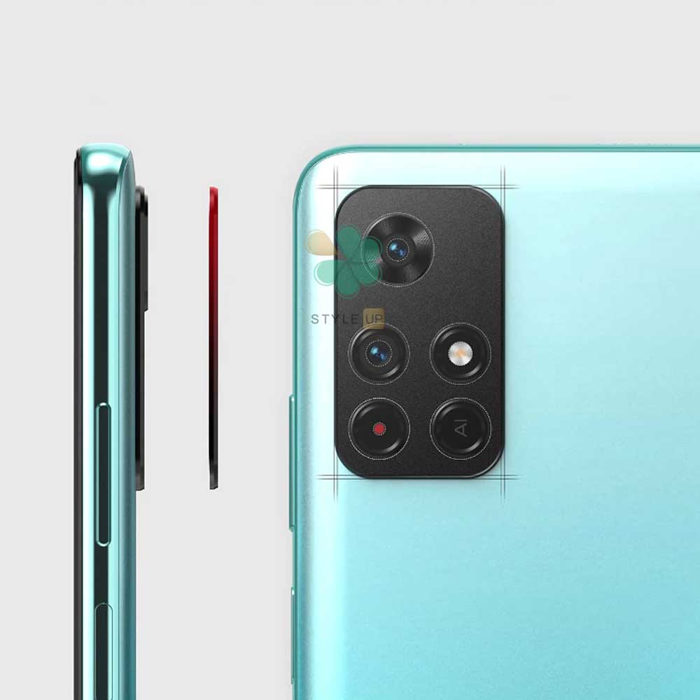 محافظ لنز دوربین گوشی شیائومی Poco M4 Pro 5g مدل 360 استایل آپ